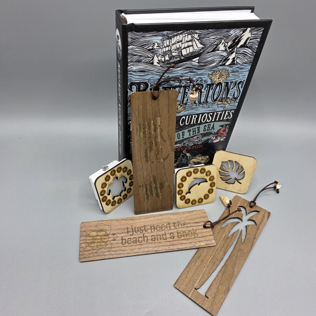 Book Lover Gift Set | Choose One Book Mark & One Night Light | Reader's ...