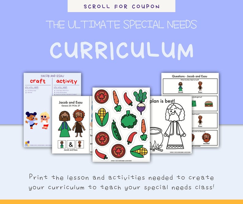 Lesson 7 - Jacob and Esau - Etsy
