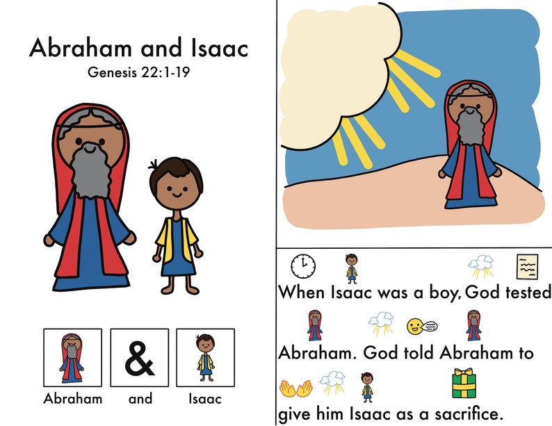Lesson 6 - Abraham and Isaac - Etsy