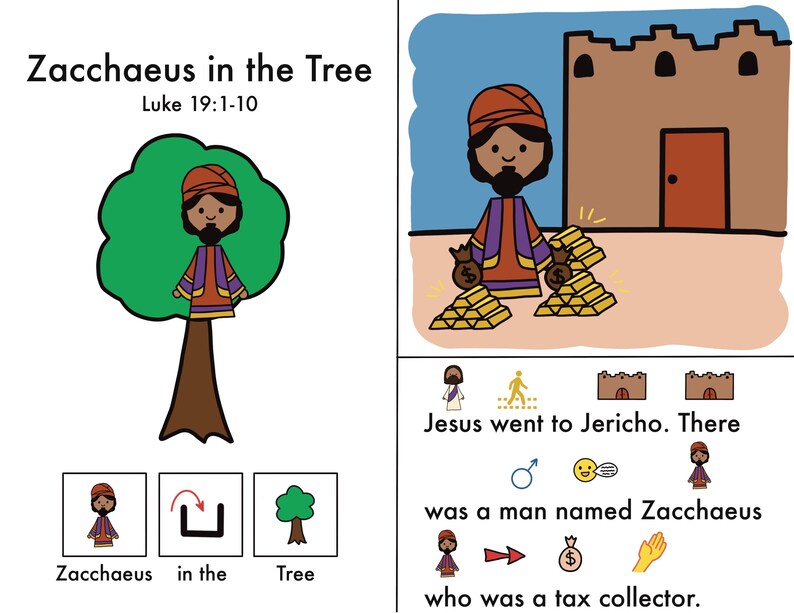 Lesson 45 - Zacchaeus in the Tree - Etsy