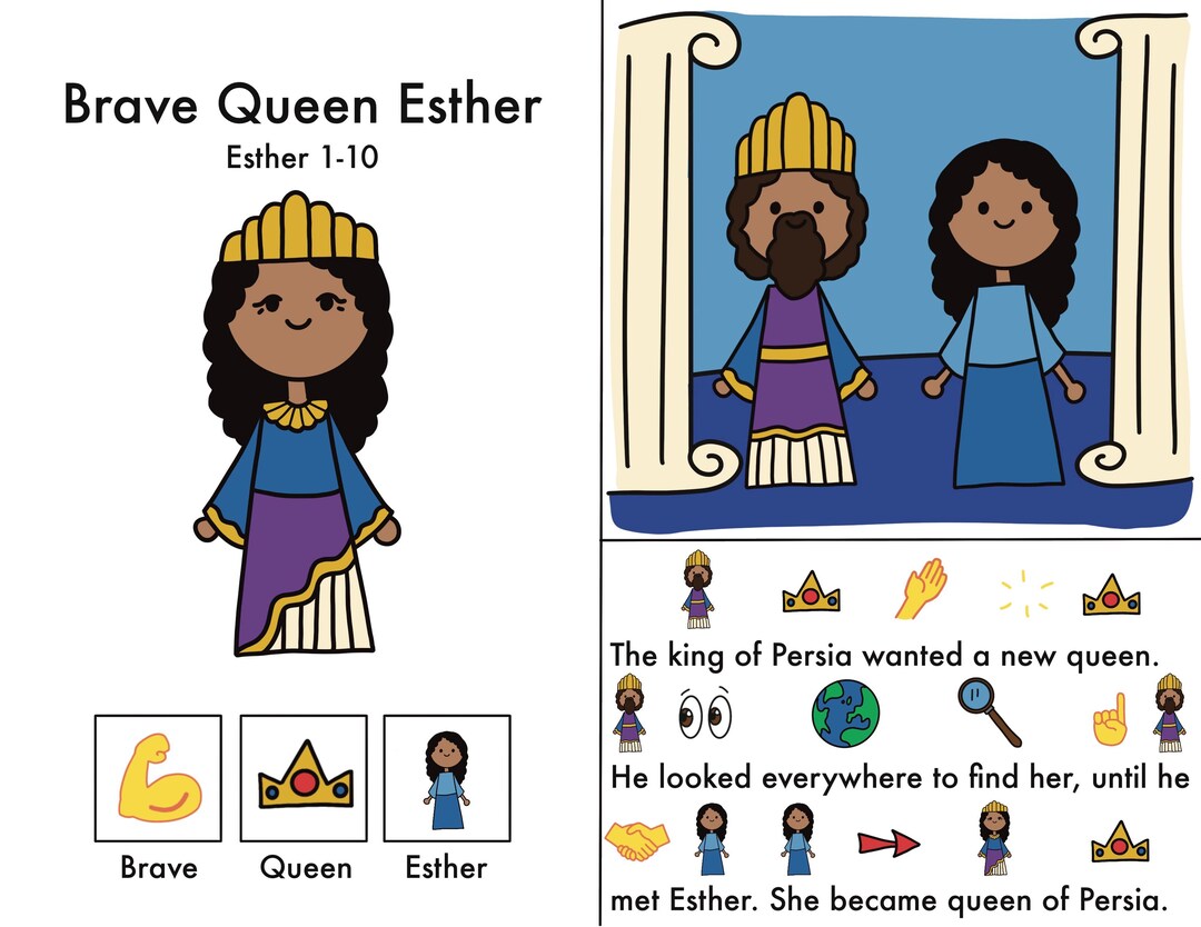 Lesson 30 - Brave Queen Esther - Etsy