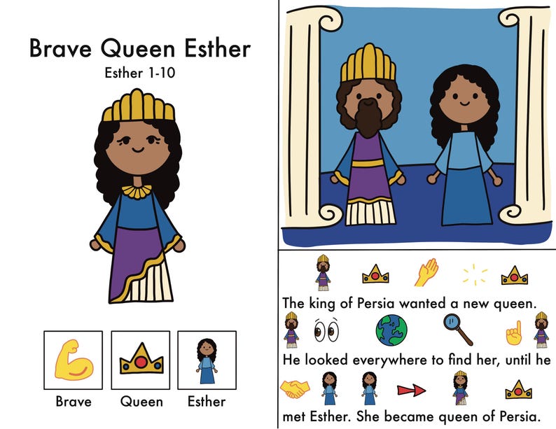 Lesson 30 - Brave Queen Esther - Etsy