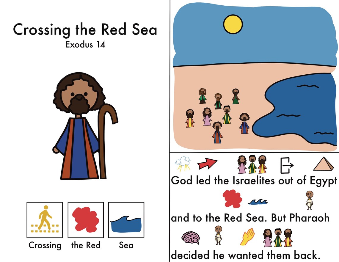 Lesson 14 - Crossing the Red Sea - Etsy
