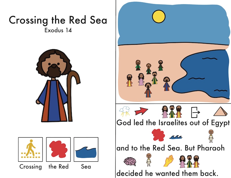 Lesson 14 - Crossing the Red Sea - Etsy