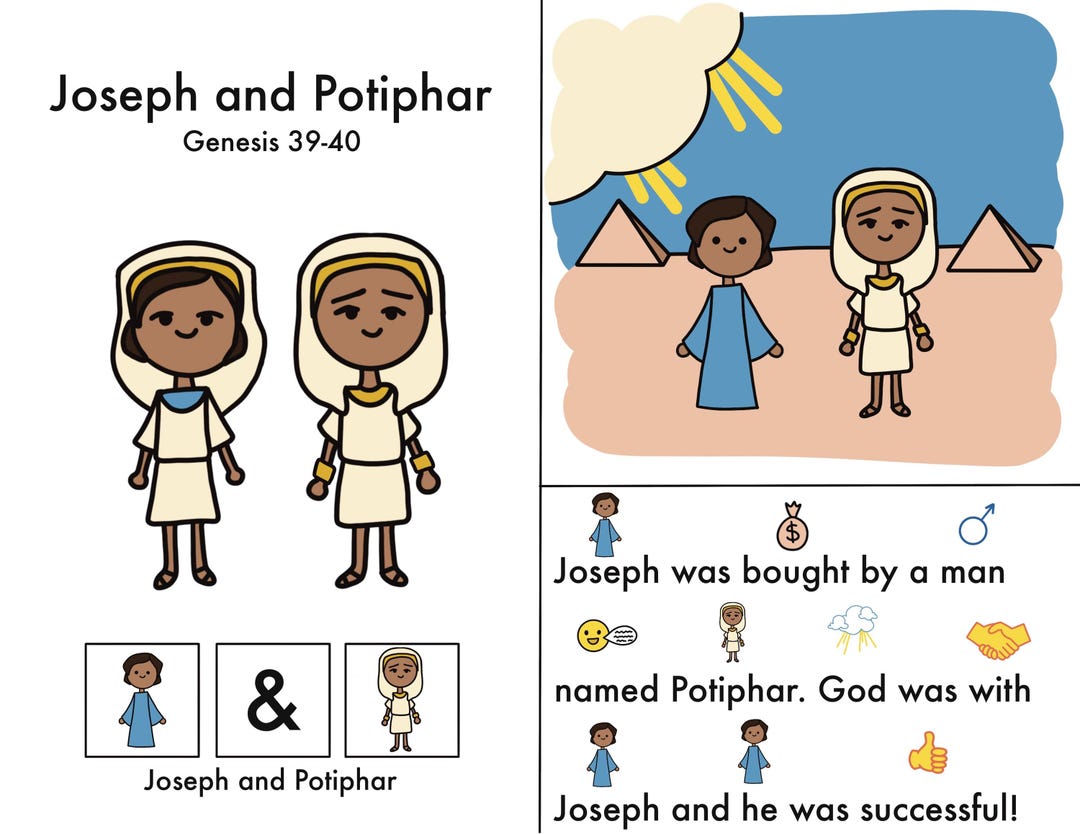 Lesson 9 - Joseph and Potiphar - Etsy