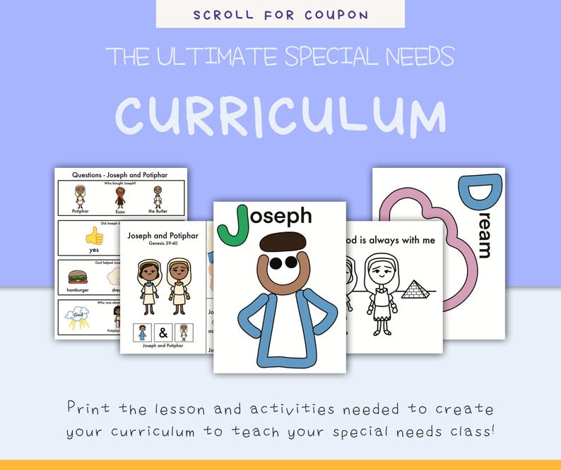 Lesson 9 - Joseph and Potiphar - Etsy