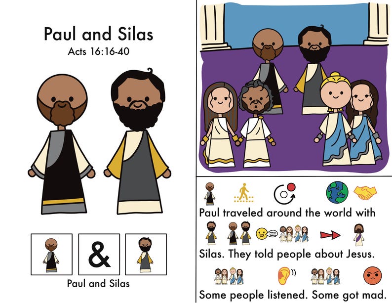 Lesson 51 - Paul and Silas - Etsy