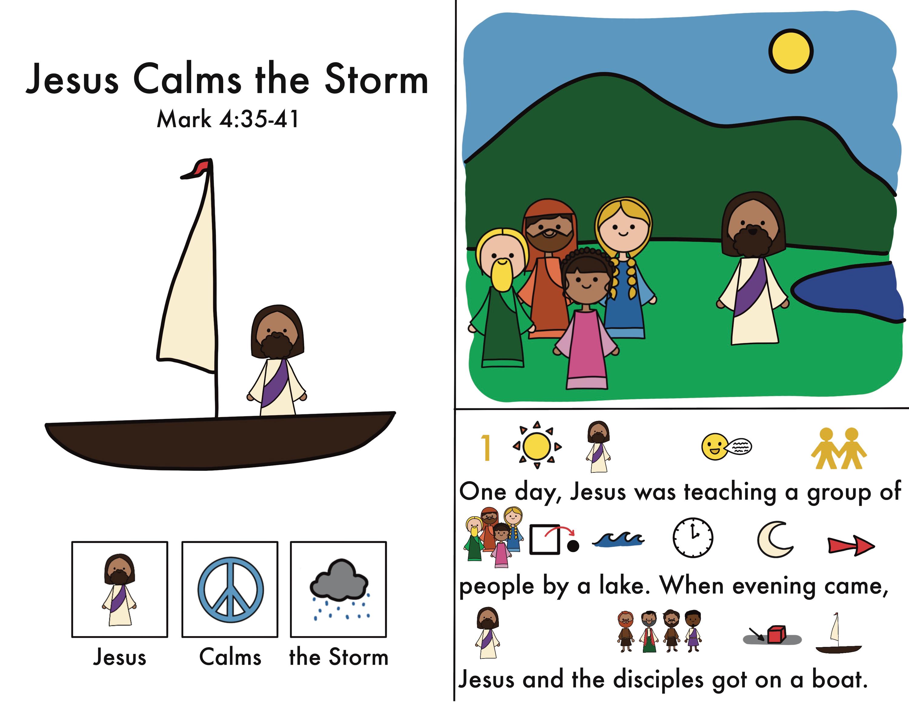 Lesson 40 - Jesus Calms the Storm - Etsy