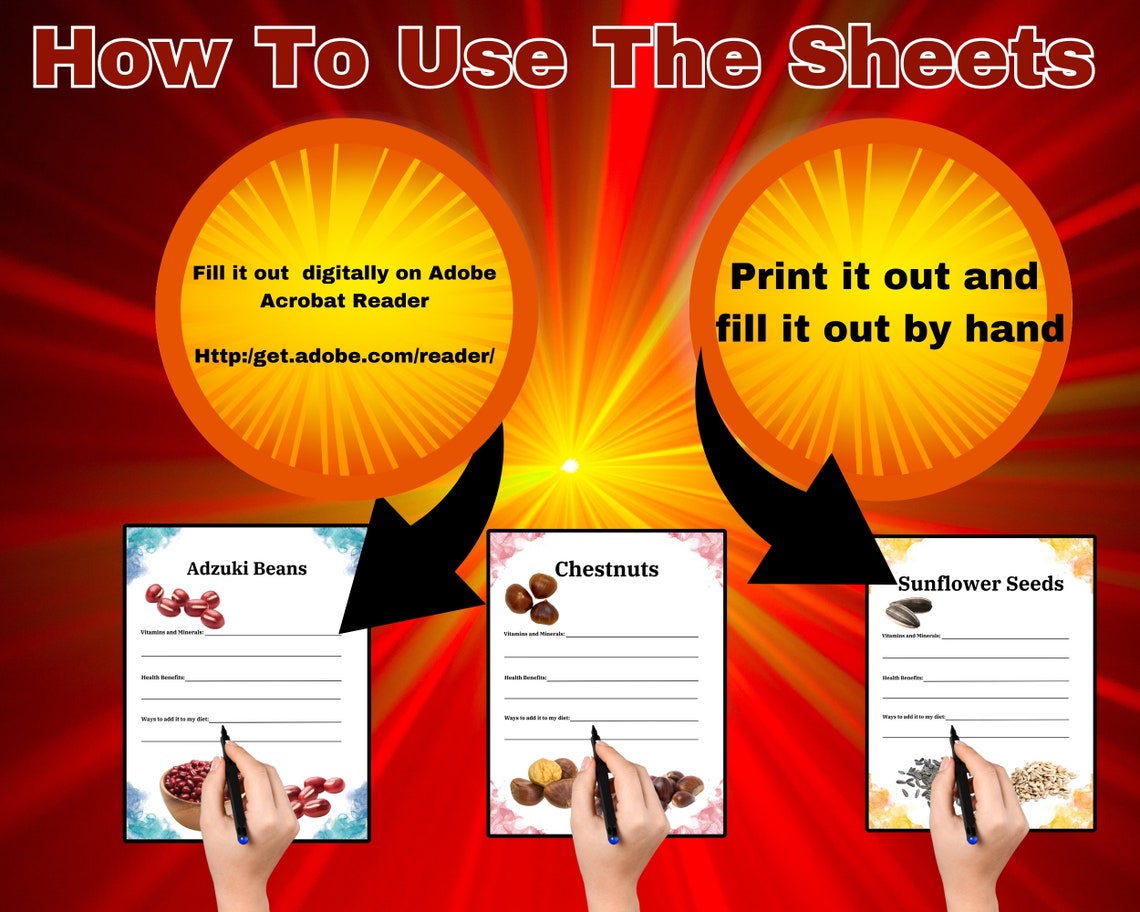 Legumes, Nuts and Seeds Unit Study for Kids. Printable Research ...