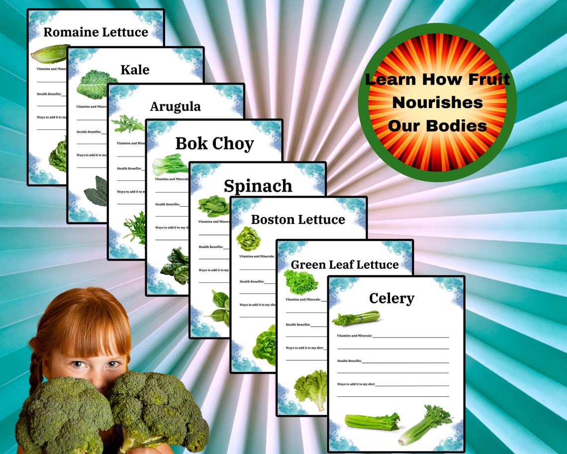 Vegetable Unit Study. 70 Different Vegetable Worksheets for Grades 1-6 ...