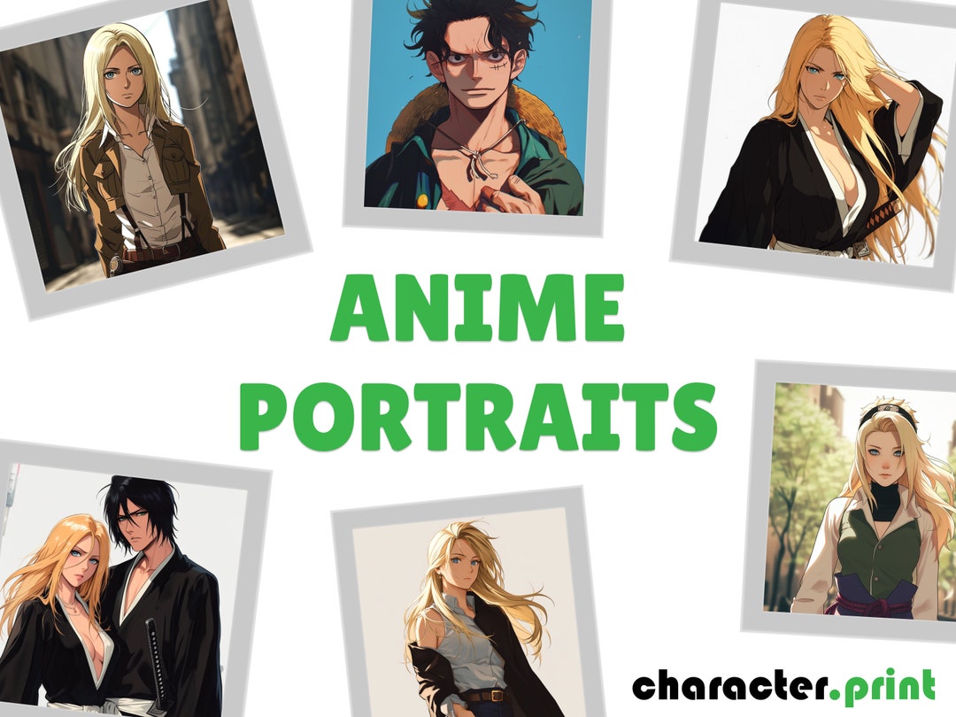 Custom Anime Portraits - Etsy