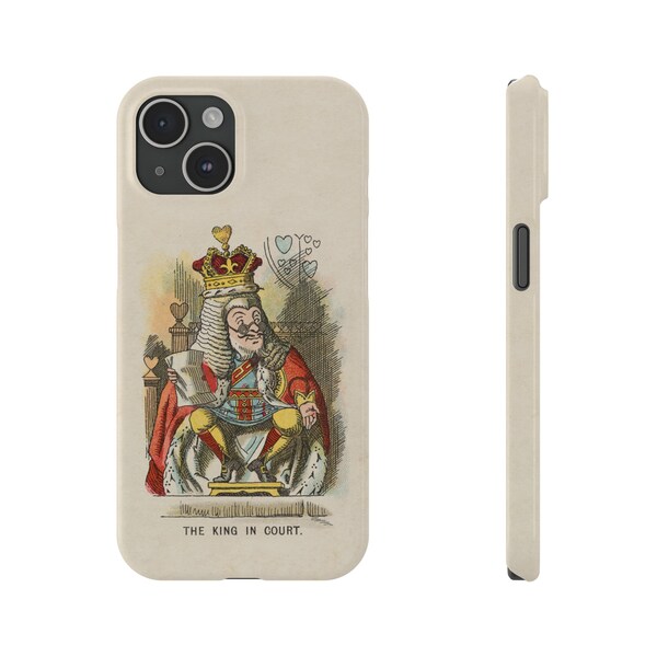 King Queen Phone Case - Etsy