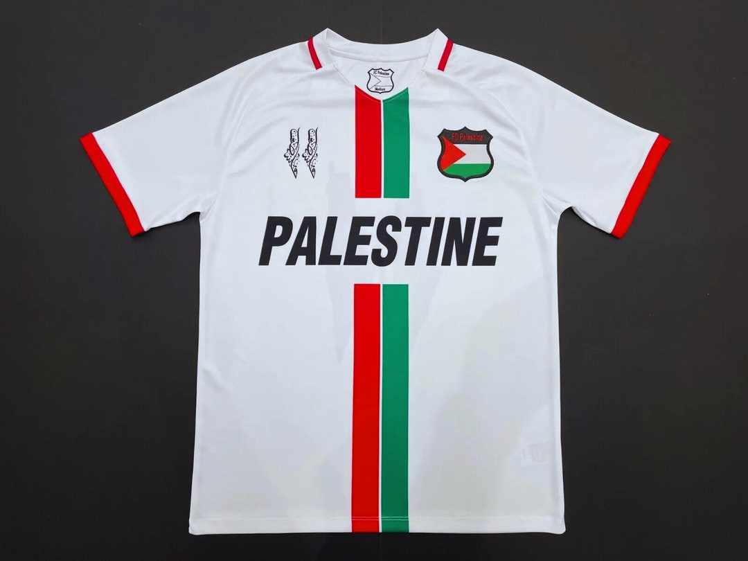 Palestine Football Jersey White - Etsy