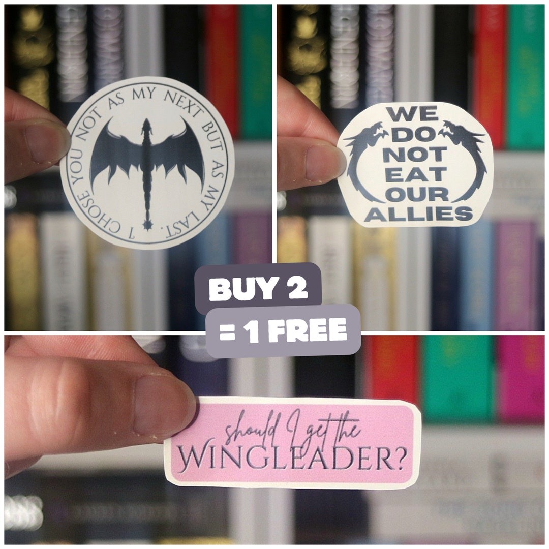 Fourth Wing Stickers, Tairn Stickers, Tairn Quotes, Should I Get the ...