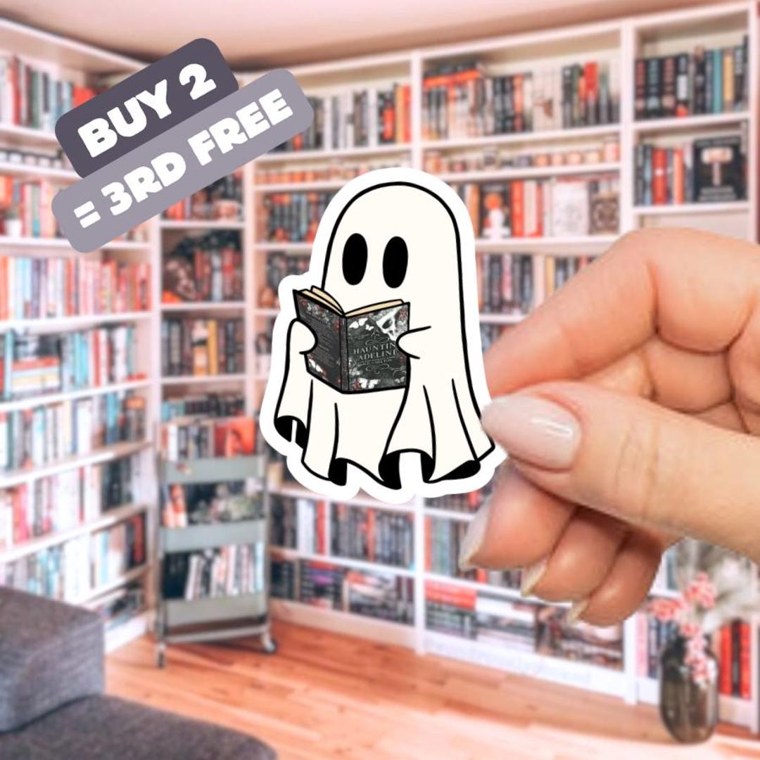Haunting Adeline Ghost Sticker, Haunting Adeline Sticker, Dark Romance ...