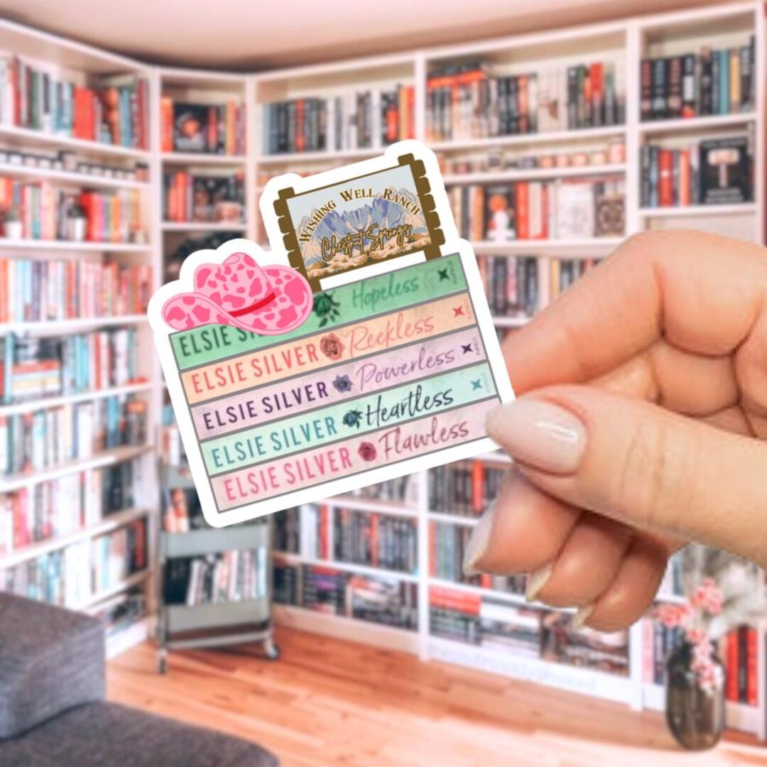 Chestnut Springs Book Stack Sticker, Chestnut Springs Stickers, Elsie ...