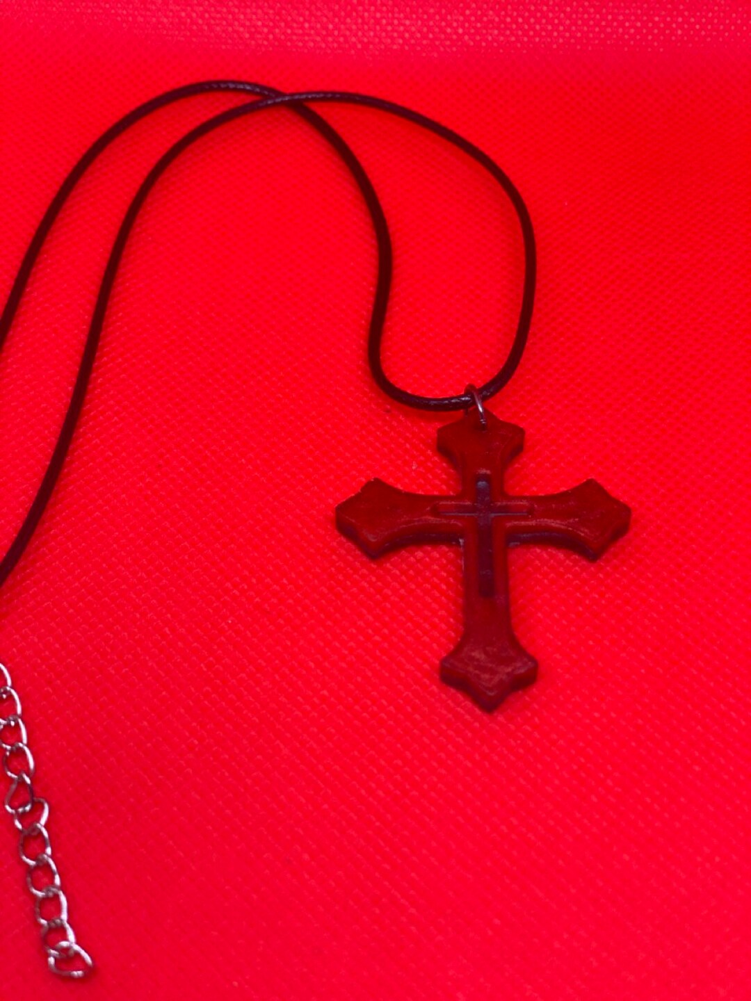 Cross Necklace Flared - Etsy
