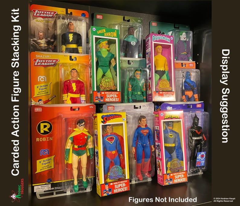 Carded Action Figure Stacking Kit - Etsy