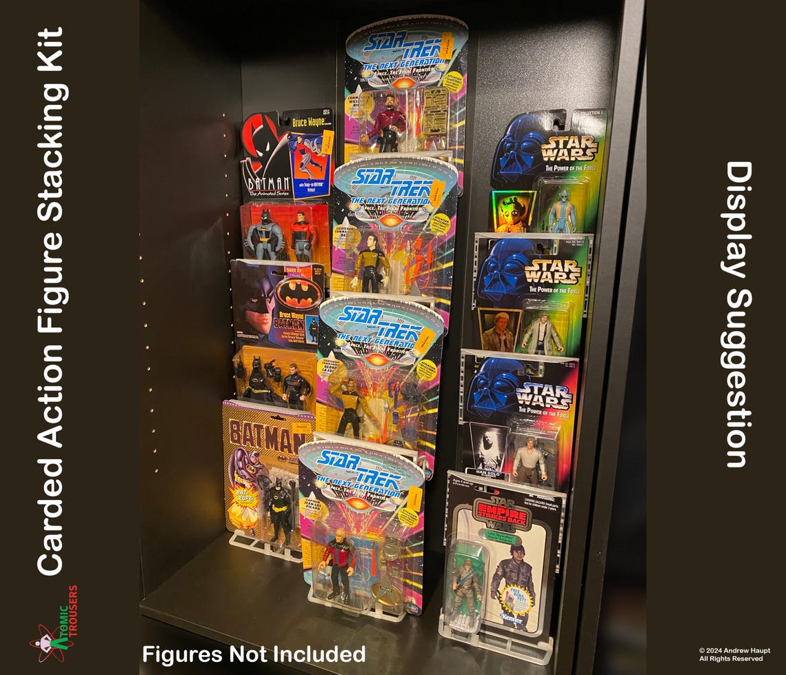 Carded Action Figure Stacking Kit - Etsy