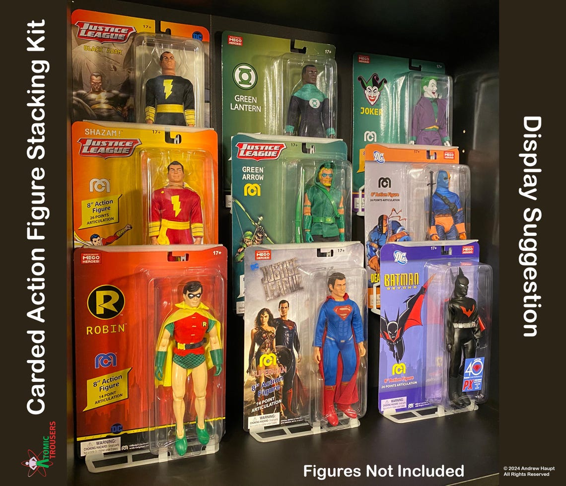 Carded Action Figure Stacking Kit - Etsy