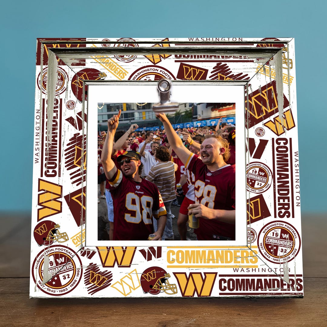 Washington Commanders NFL Photo Frame Perfect Gift NFL Sports Gifts ...