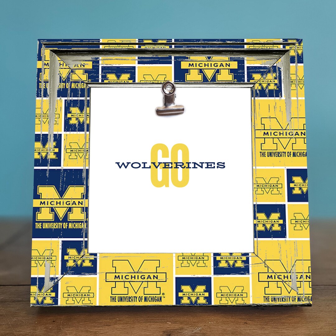 University of Michigan Photo Frame Lightweight and Unique Design Go ...