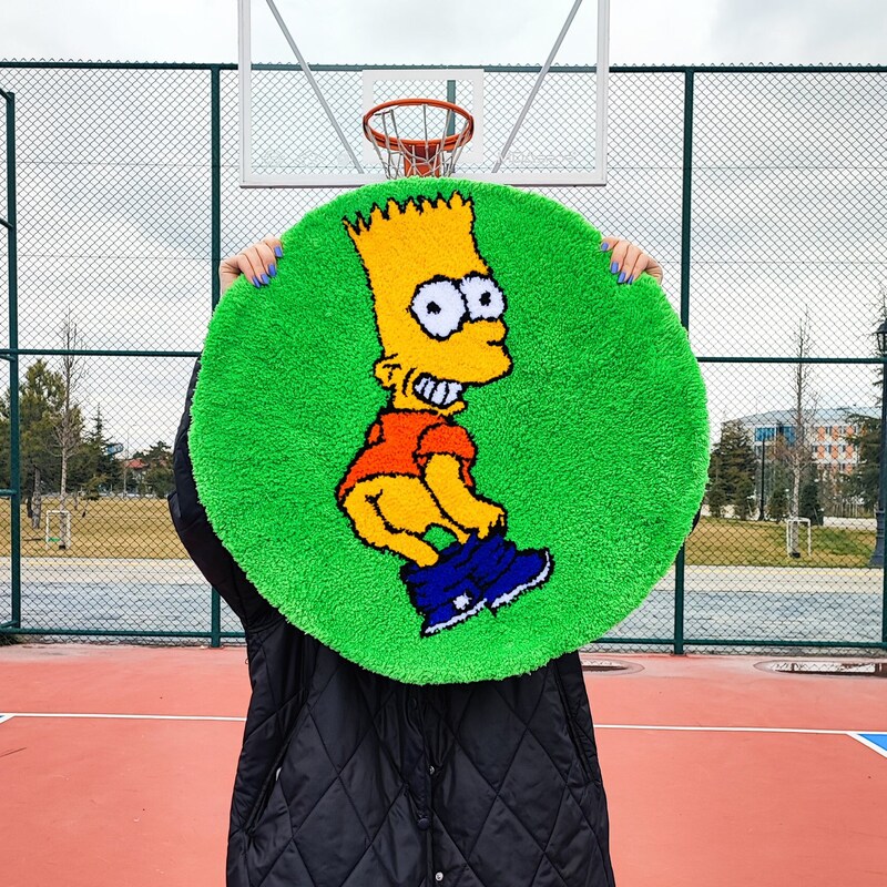 Cartoon Character Rug - Etsy