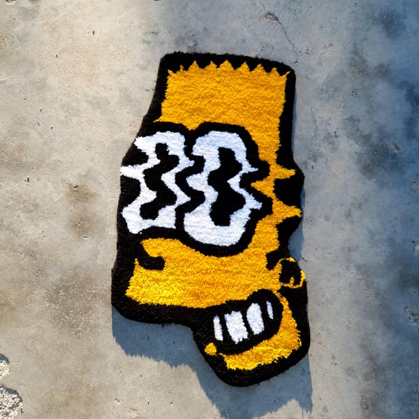 The Simpsons Yarn - Etsy