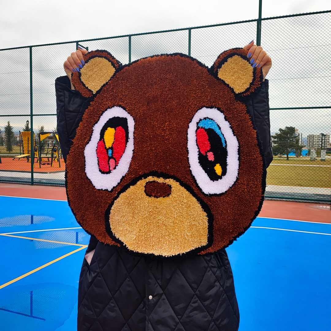 Kanye West Rug, Tufted Rug,bear Rug,animal Rug,funny Rug,nonslip Rug ...