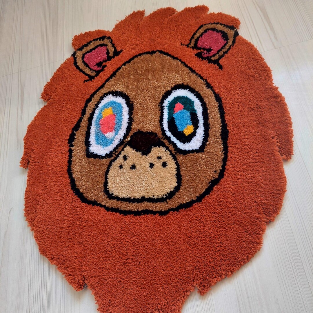 Kanye West Rug, Tufted Rug, Leon Rug,animal Rug,funny Rug ,modern Rug ...