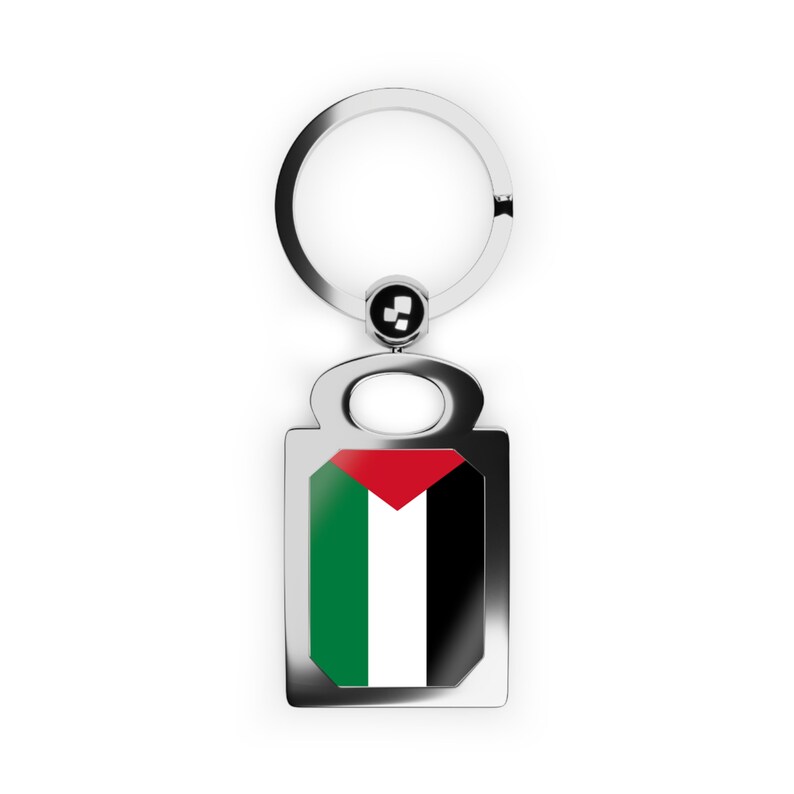 Palestine Keychain Palestinian Flag Keyring - Etsy