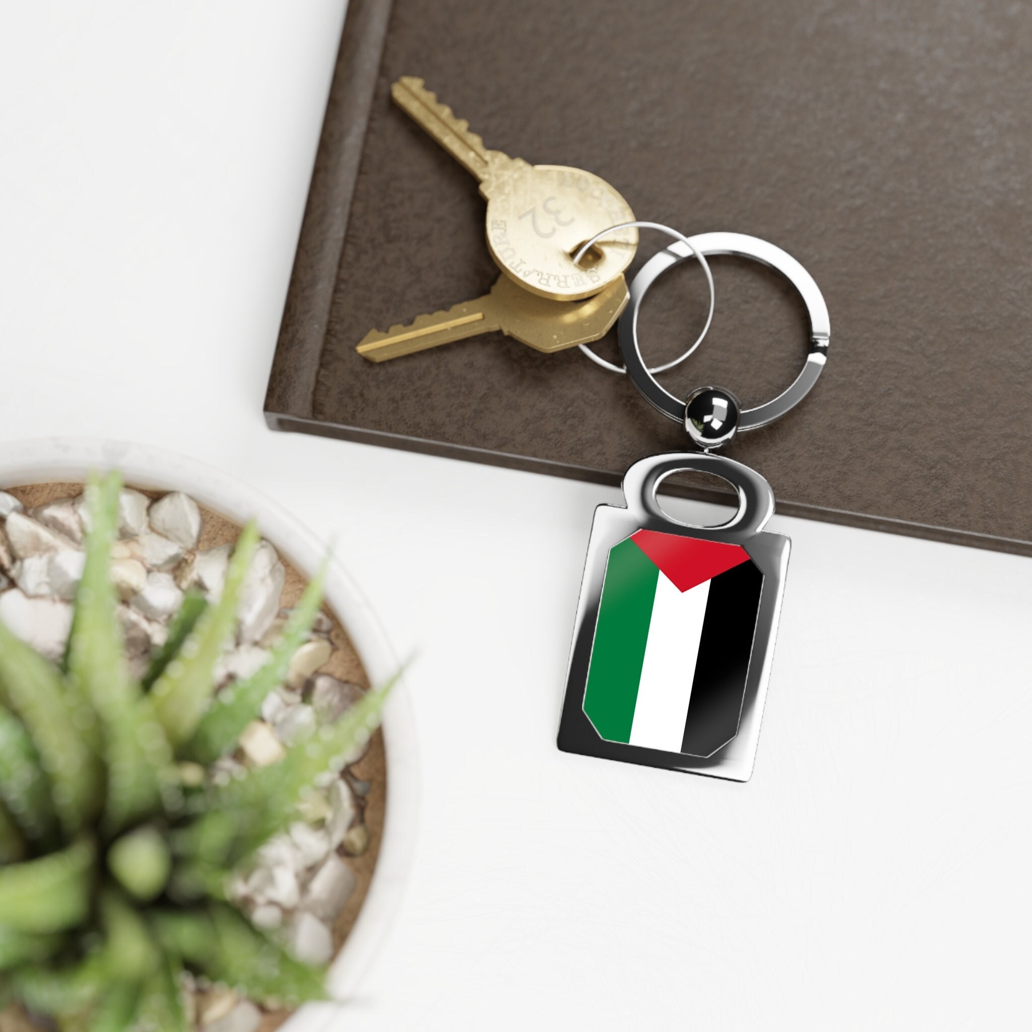 Palestine Keychain Palestinian Flag Keyring - Etsy