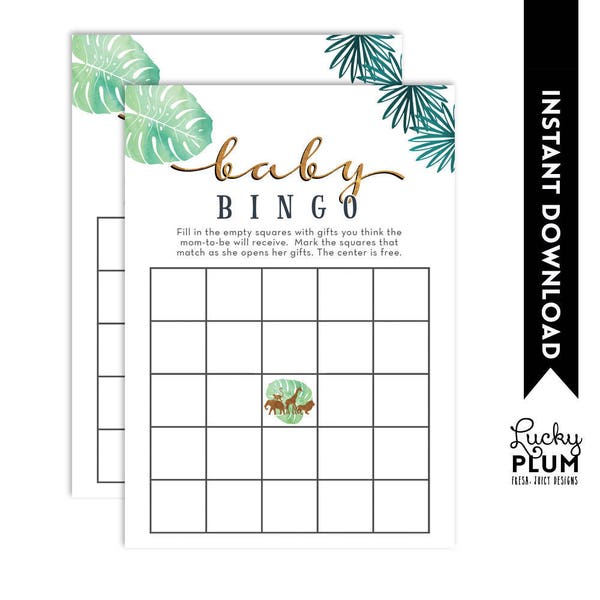 Monkey Bingo - Etsy