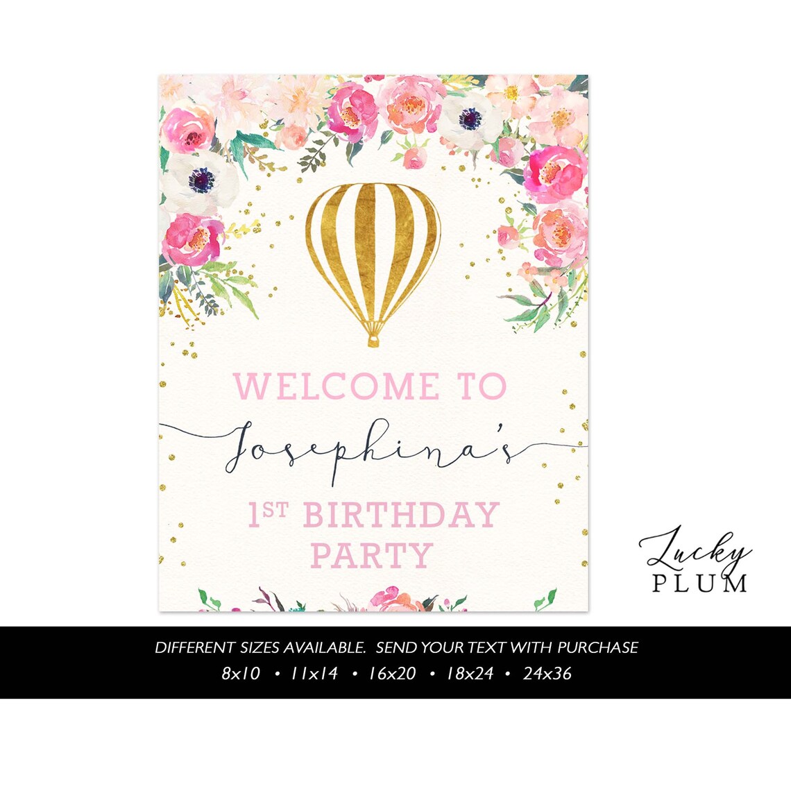 Hot Air Balloon Book Card Bookcard / Book for Baby / Book | Etsy