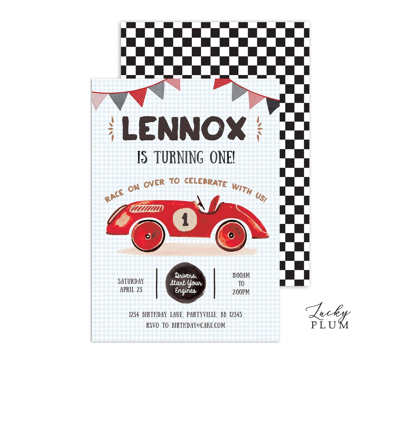 Race Car Favor Tags / Race Car Gift Tag / Race Car Thank You | Etsy