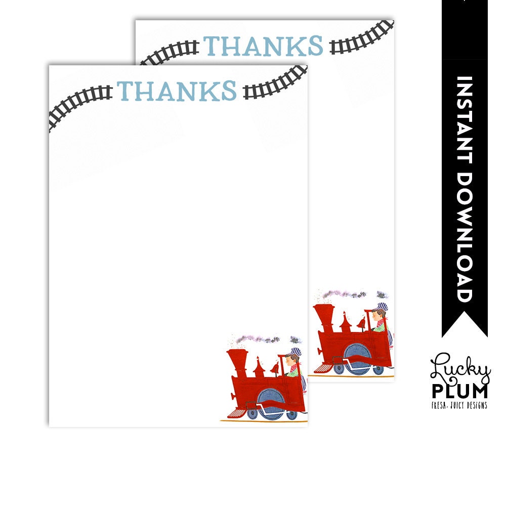 Train Birthday Banner / Train Party Banner / Printable / DIY / - Etsy