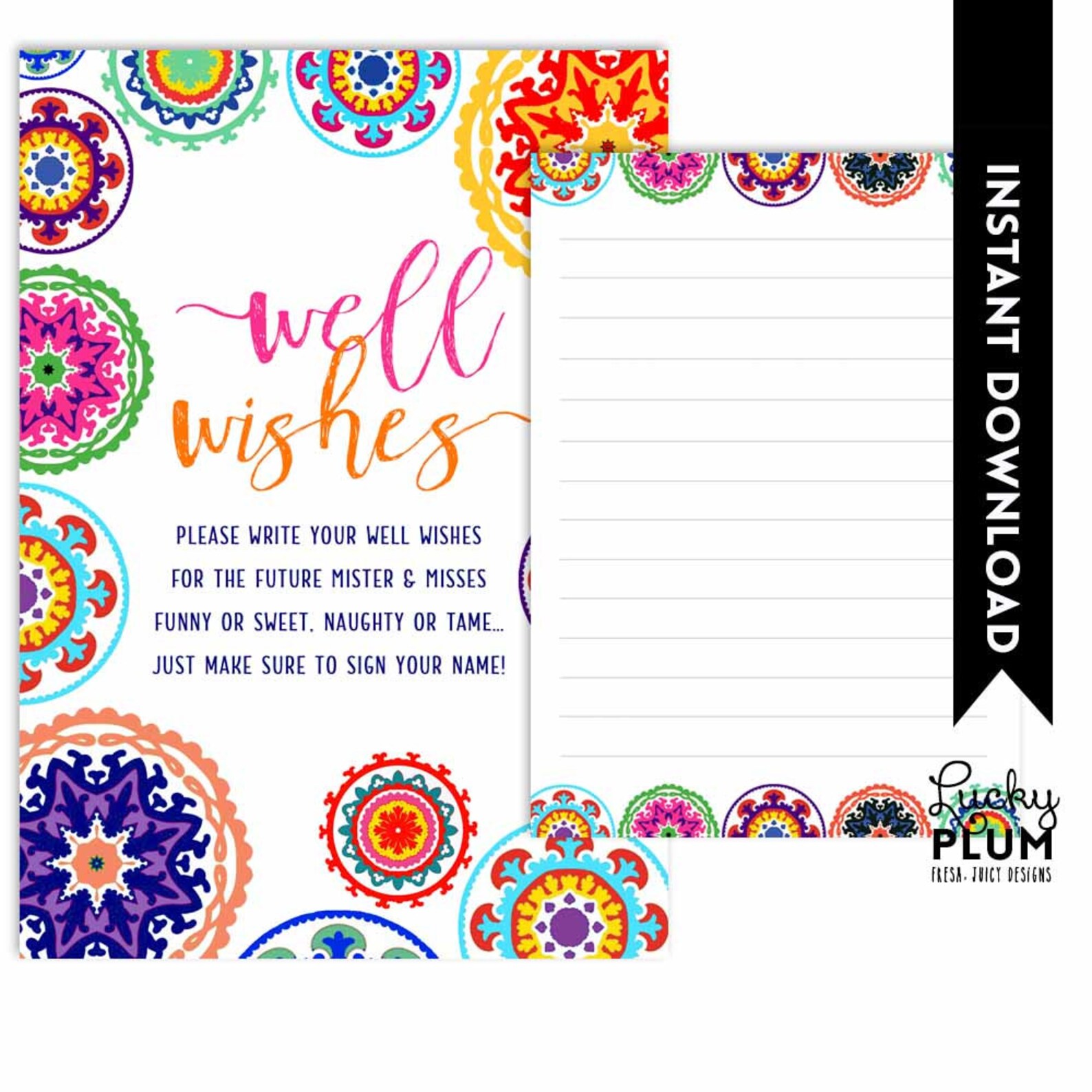 Fiesta Favor Tag / Fiesta Gift Tag / Fiesta Thank You Tag / | Etsy