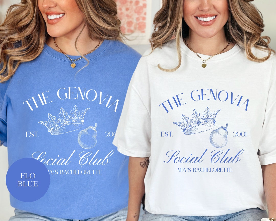 Genovia Social Club Personalized Princess Diaries Comfort Colors ...