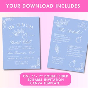 Genovia Social Club Personalized Princess Diaries Bachelorette Party ...
