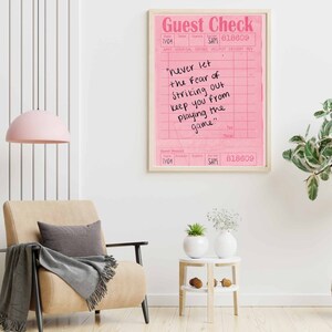 Never Let the Fear of Striking Out Cinderella Story Guest Check Poster ...