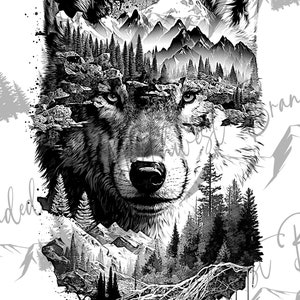 Laser Burn PNG | Wolf | Wolve | Engrave | Laser Ready | Digital Design ...
