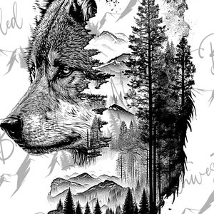Laser Burn PNG | Wolf | Engrave | Laser Ready | Digital Design File ...
