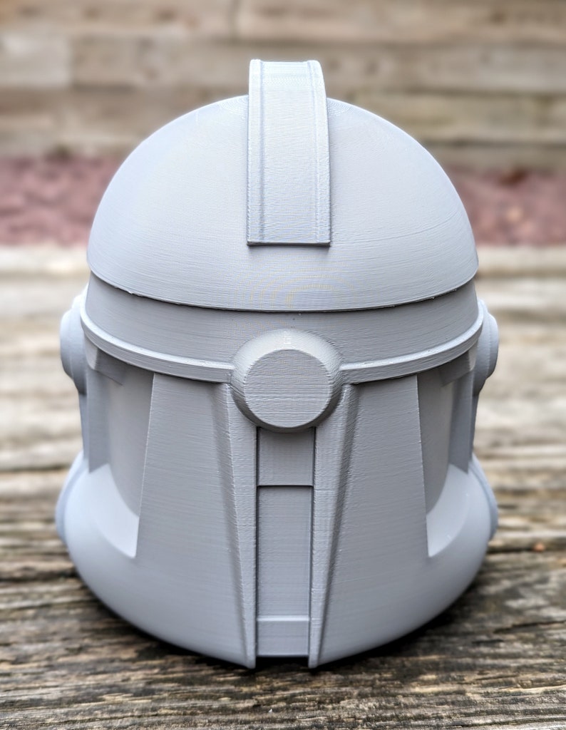 Clone Phase Two Helmet Prop-raw Print - Etsy