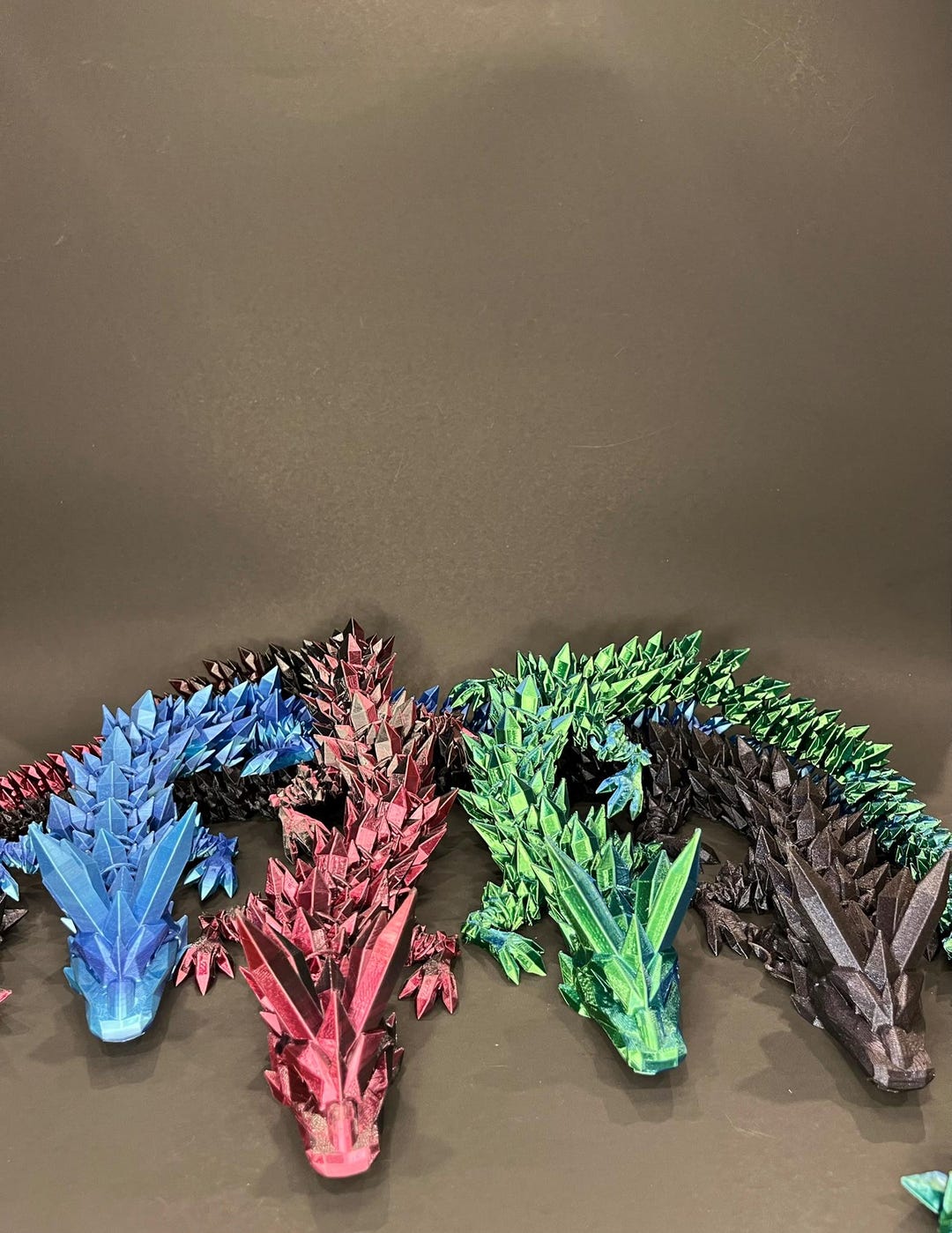 Crystal Dragon Fidget Toy Articulated - Etsy