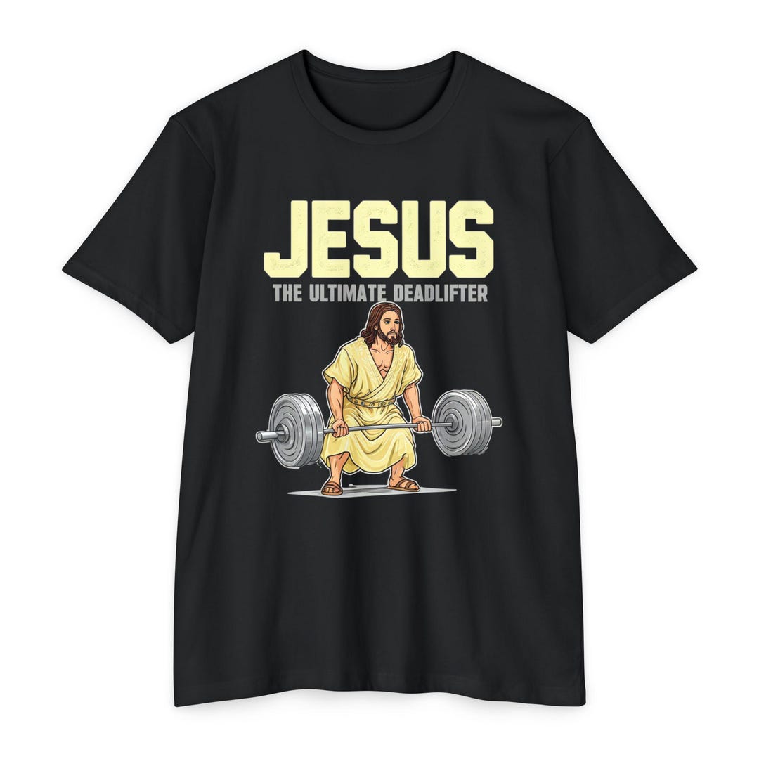 Christian Cross Fitness T-shirt, Religious Workout Tee, Gym Top, Faith ...
