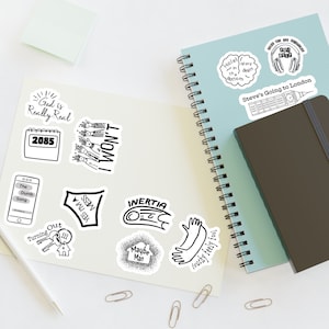 AJR the Maybe Man Tour | Song Sticker Sheets | AJR Stickers - Etsy