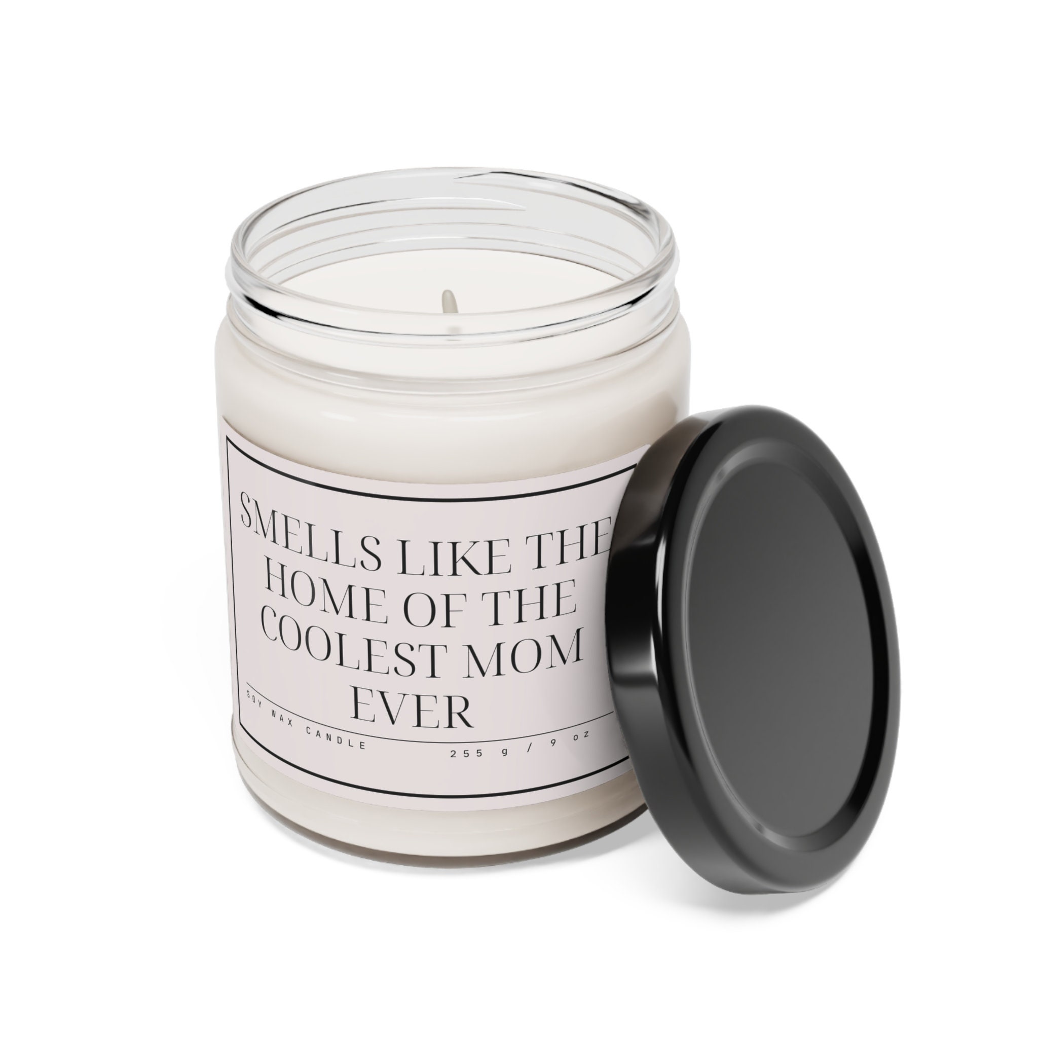 Smells Like the Home of Coolest Mom Candle, Funny Mother's Day Gift for ...