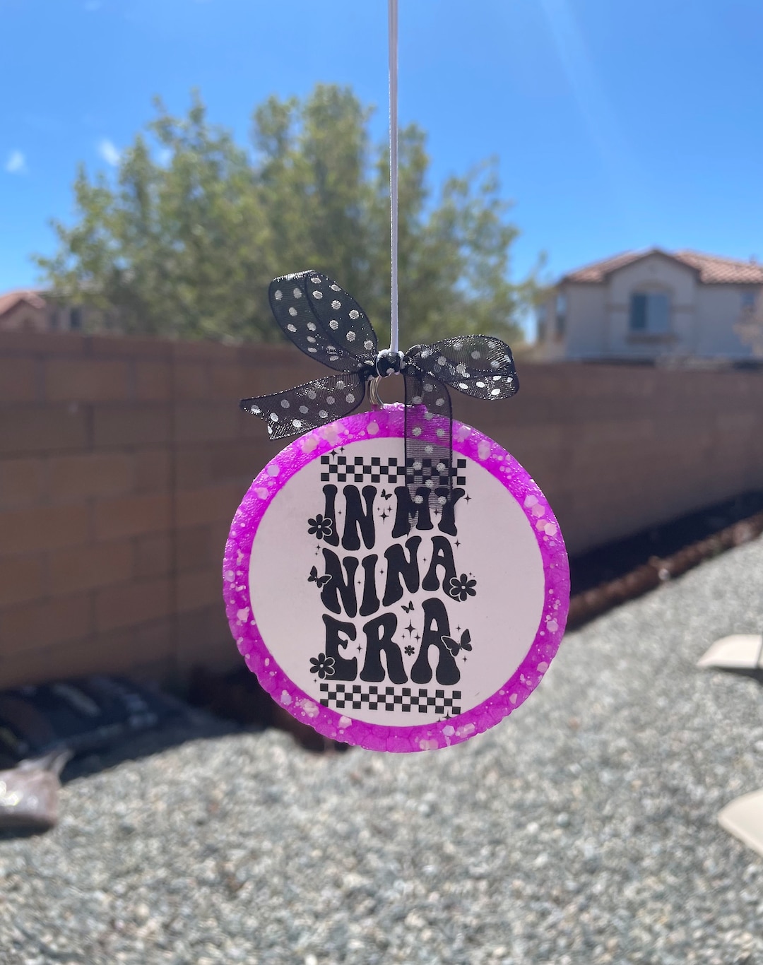 Round Cardstock Car Freshie - Etsy