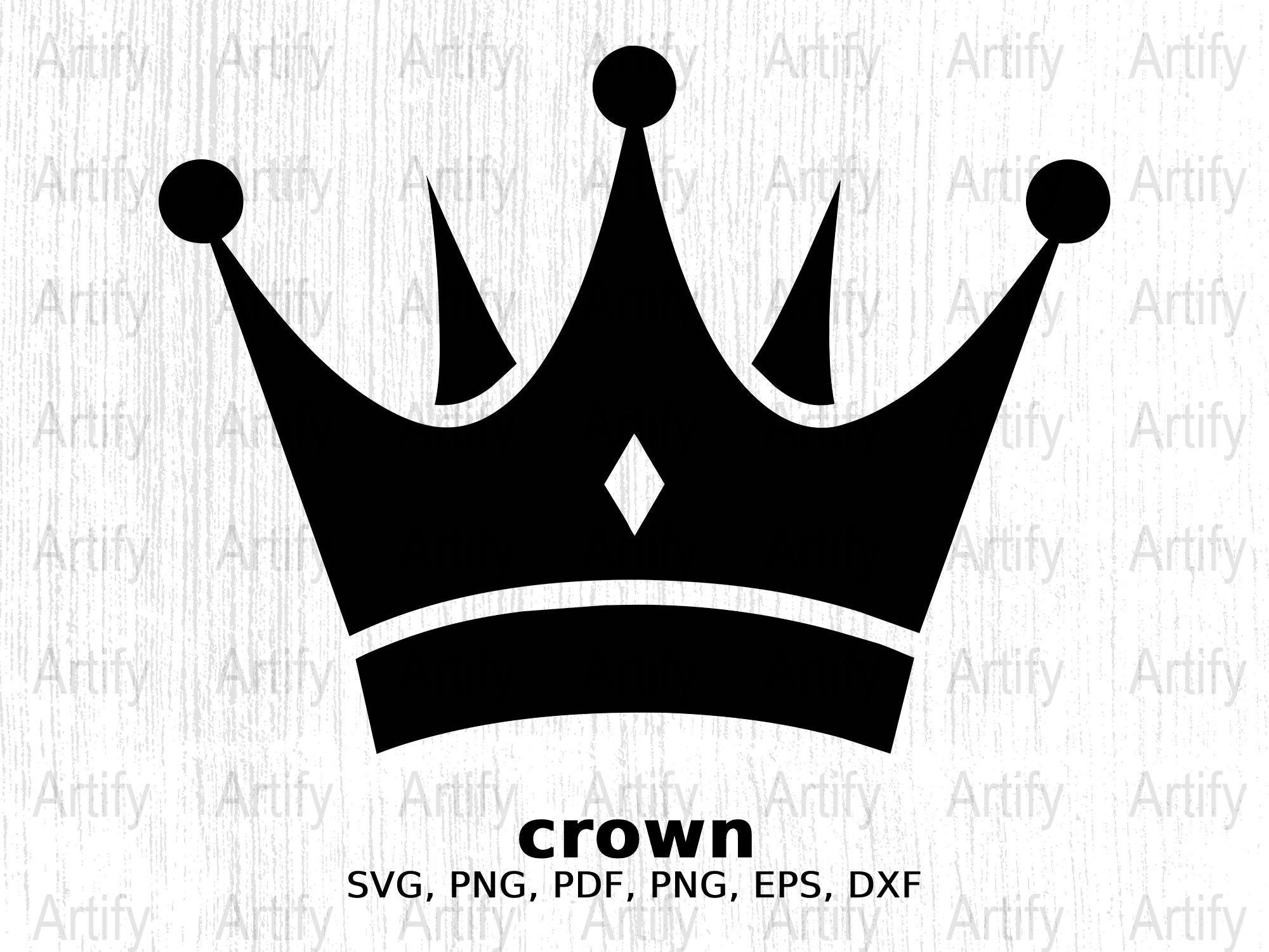 Crown SVG, Crown Vector Cutting Files for Silhouette Cameo, Scanncut ...