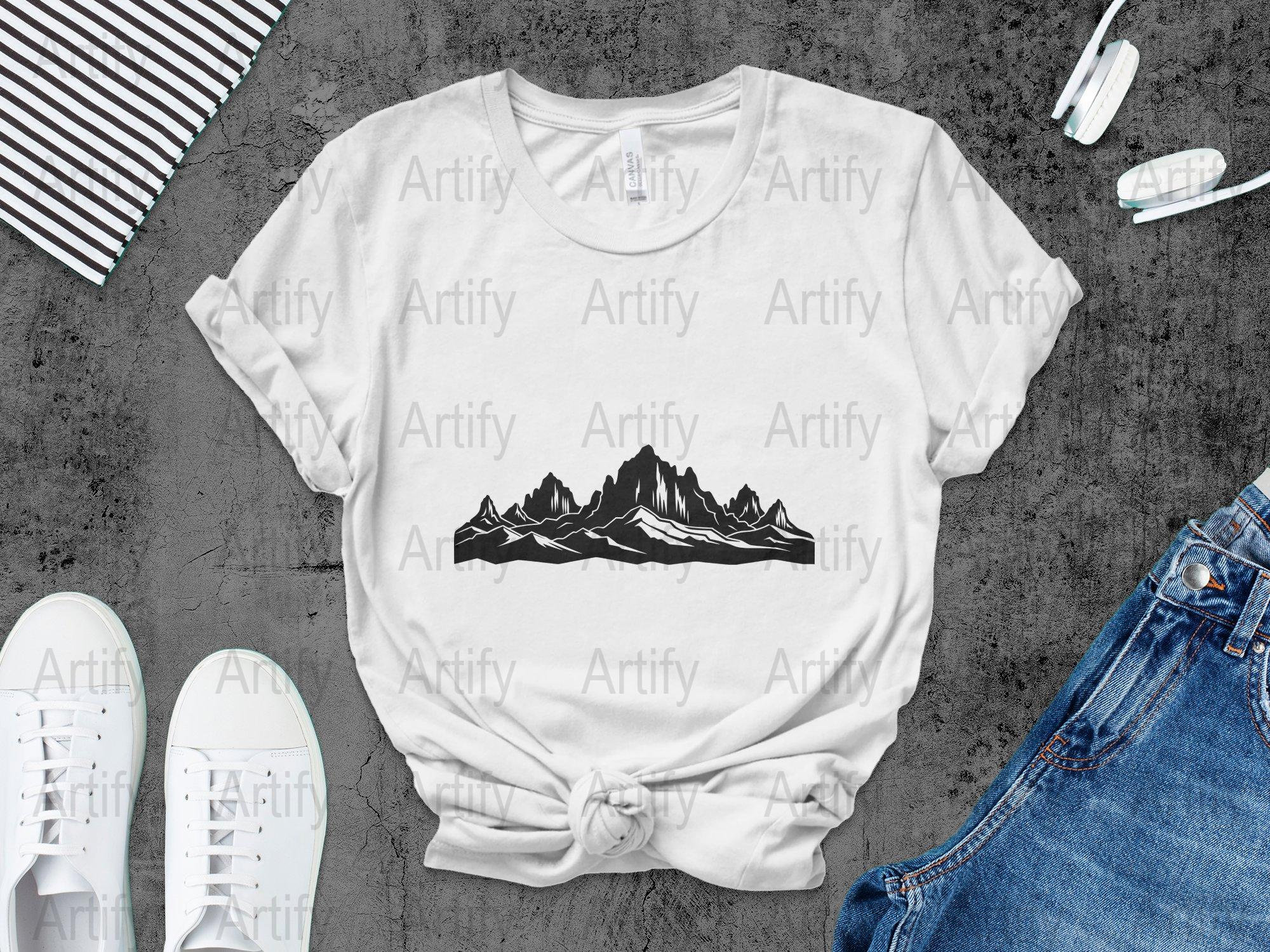 Sedona Mountains SVG, Sedona Mountains Vector Cutting Files for ...